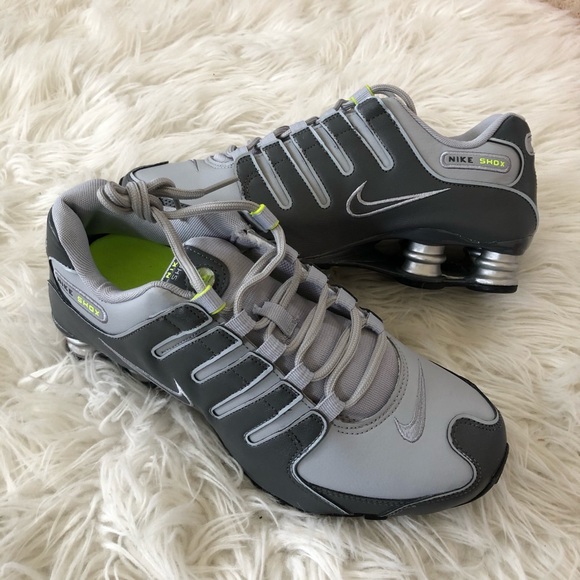 Nike | Shoes | New Nike Mens Dark Grey Shox Nz 75 | Poshmark